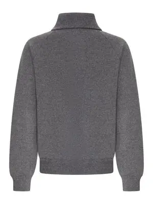Prada Knitted Polo Shirt With Logo - Multicolor