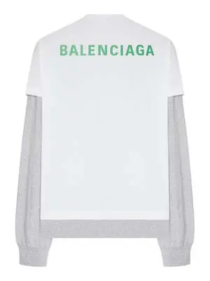 Balenciaga Layered T-shirt With Logo