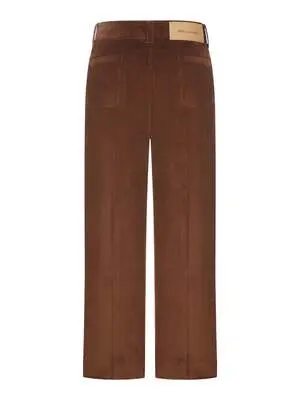 AMI Paris Baggy Velvet Trousers