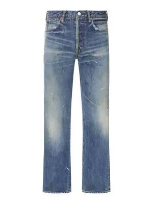 Visvim Vintage Straight Leg Jeans - Blue