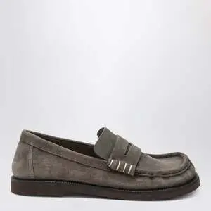 JW Anderson Taupe Suede Loafers