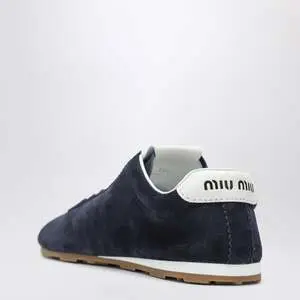 Miu Miu Plume Suede Sneakers