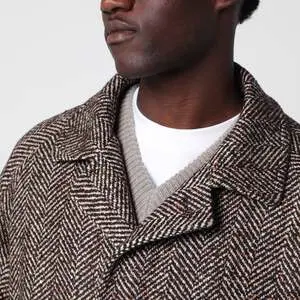 Tagliatore Herringbone Coat