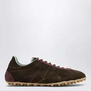 MAISON MARGIELA Maison Margiela Brown Suede Sneakers Men Brown