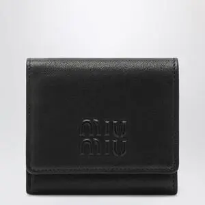 Miu Miu Small Nappa Wallet - Black