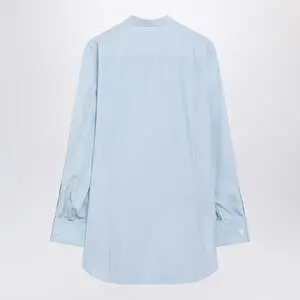 Prada Cielo Shirt In Cotton Poplin