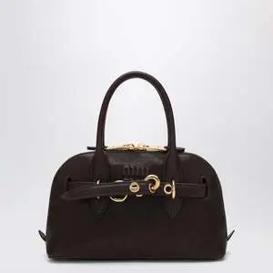 Miu Miu Aventure Bag In Briar Nappa Leather - Brown