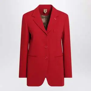 Max Mara Wool Cady Blazer - Red