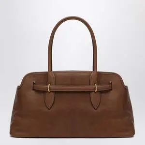 Miu Miu Aventure Large Bag In Rovere-coloured Nappa Leather