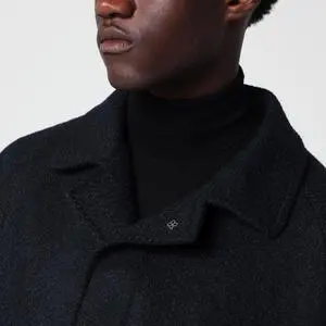 Tagliatore Wool-blend Coat With Belt