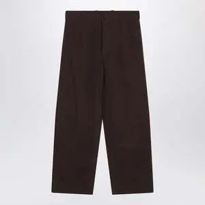 Loro Piana Cotton Trousers - Brown