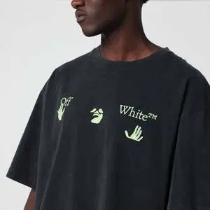 Off-White Vintage T-shirt With Logo Prints