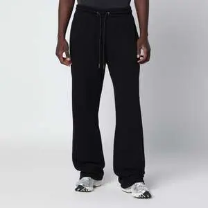 Off-White Cotton Jogging Trousers - Black