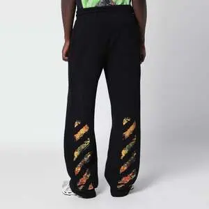 Off-White Cotton Jogging Trousers