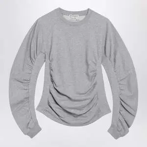 JW Anderson Melange Sweatshirt In Cotton - Gray