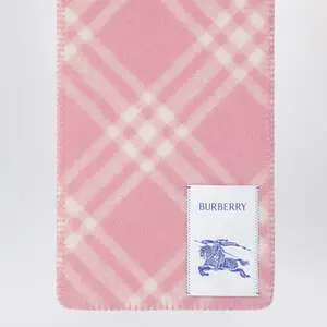 Burberry Check Wool Scarf