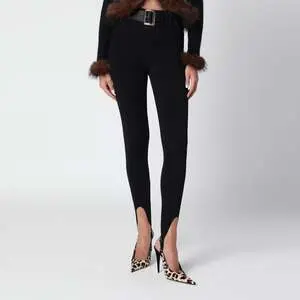 SELF-PORTRAIT Knitted Stirrup Leggings