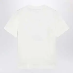 Burberry Cotton Crew-neck T-shirt With Knight Check - White