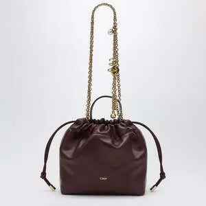 Chloé Chloe Chloe Icons Mini Shoulder Bag, Burgundy Women Red