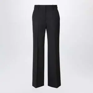 Fendi Grain De Poudre Trousers - Black