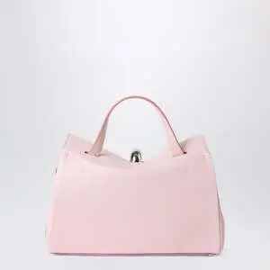 Jacquemus Le Petit Valerie Handbag In Leather, Pale - Pink