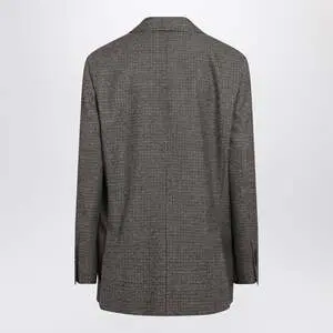 AMI Paris And Black Double-breasted Wool Blazer