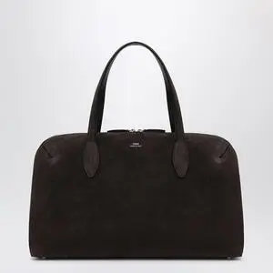 TOTEME Medium Day Suede Tote Bag - Brown