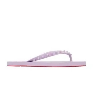 CHRISTIAN LOUBOUTIN Wmns Loubi Flip Flat 'lilac Smoke