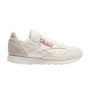 REEBOK Classic Leather 'chalk Sand Stone Primal Red