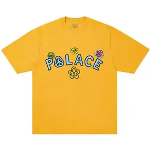 PALACE Me Myself And Tri T-shirt 'sunny - Yellow