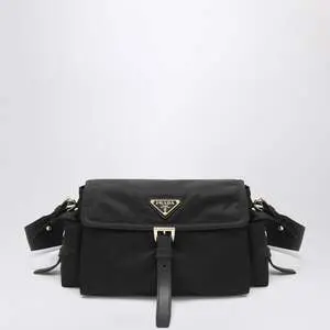 Prada Explore Medium Re-nylon Bag - Black