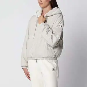 Moose Knuckles Eaton Bunny Reversible Jacket In Alabaster - White