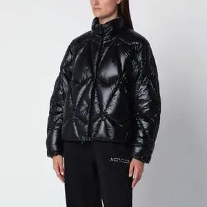Moose Knuckles Iceberg Down Jacket In Recycled Nylon - Black