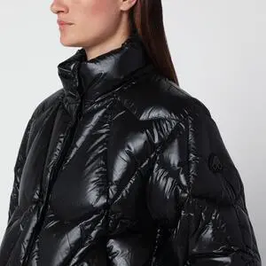 Moose Knuckles Iceberg Down Jacket In Recycled Nylon - Black