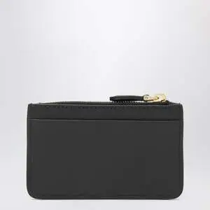 Prada Saffiano Leather Card Holder - Black