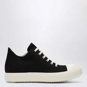 Rick Owens Tower Extreme Low Sneakers In Denim - Black