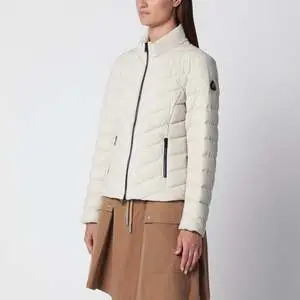 Moose Knuckles Elora Alabaster Padded Nylon Jacket - White