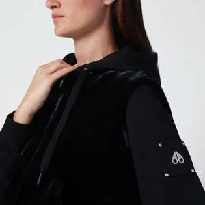 Moose Knuckles Rosylyn Bunny Cotton Hoodie
