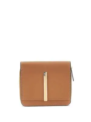 TOD'S Porta Biglietti Da Visita In Pelle - Brown