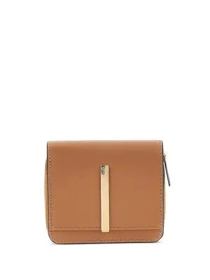 TOD'S Porta Biglietti Da Visita In Pelle - Brown