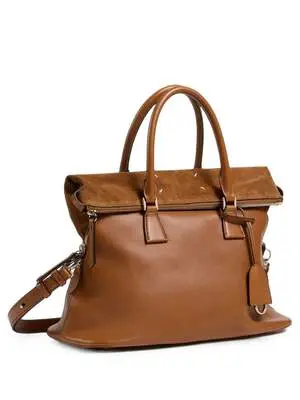 MAISON MARGIELA Borsa 5ac Soft Medium - Brown