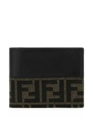 Fendi Bi-fold Wallet Vit.grace/ff - Black