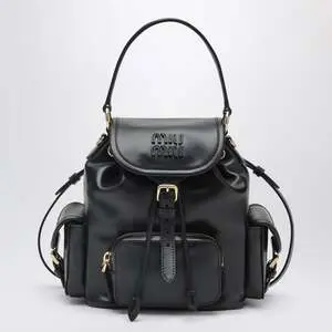 Miu Miu Medium Backpack In Leather