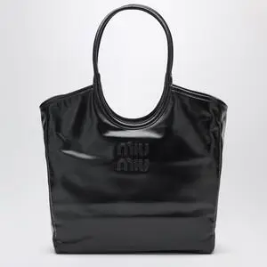 Miu Miu Ivy Bag In Leather - Black