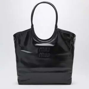 Miu Miu Ivy Bag In Leather - Black