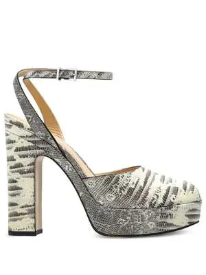 Fendi Sandali After 9 In Vitello Stampato