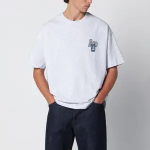 A.p.c. Bruno Grey Chine Cotton T-shirt - Gray