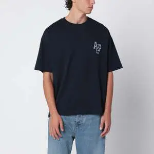 A.p.c. Bruno Navy Cotton T-shirt