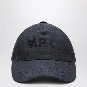 A.p.c. Indigo Cotton Baseball Cap - Blue