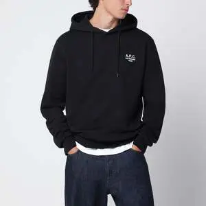 A.p.c. Cotton Hoodie - Black